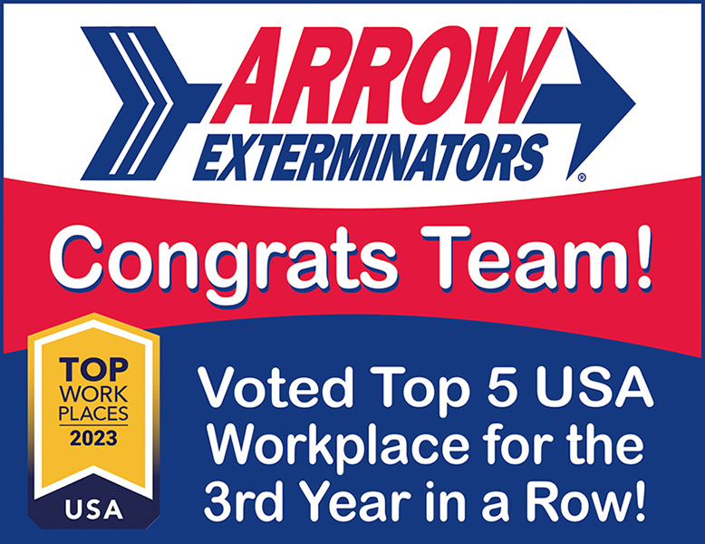 Arrow Exterminators Named 2023 Top Workplace in the United States